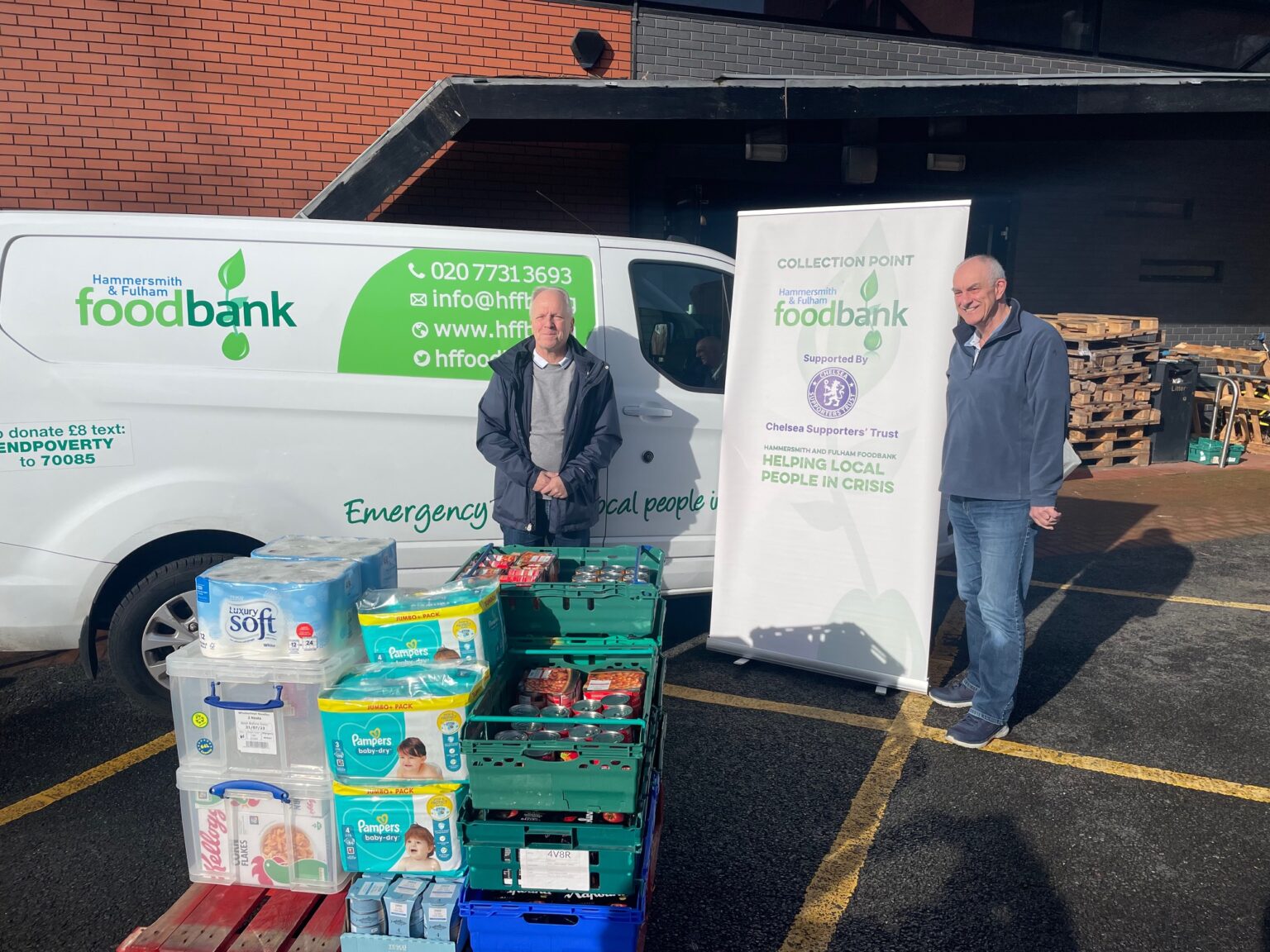 Foodbank Drop Off - Chelsea Supporters' Trust